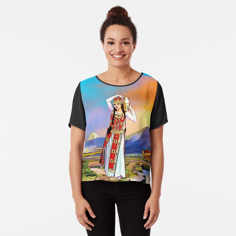 "The Masis Ararat Lady Armenia" Poster for Sale by doniainart | Redbubble