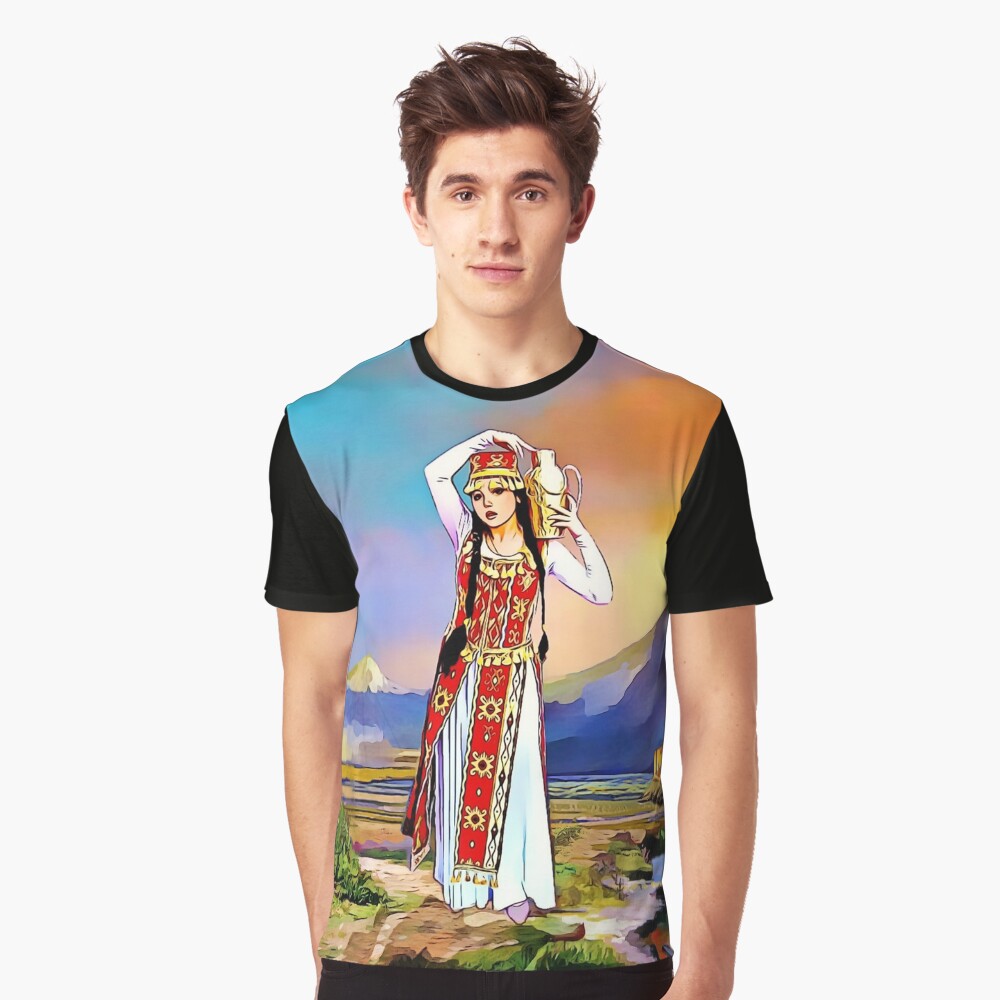 "The Masis Ararat Lady Armenia" Poster for Sale by doniainart | Redbubble