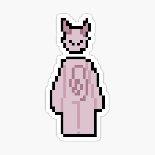 "Pink titan" Sticker for Sale by arobbers | Redbubble