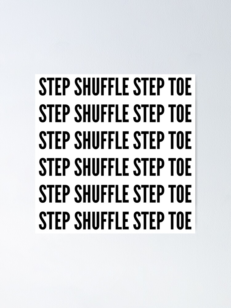 "Maxi Ford Tap Step" Poster for Sale by CorrieMick | Redbubble