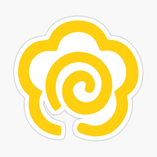 "Love Live! Sunshine!! Hanamaru Kunikida Flower Symbol" Sticker for ...