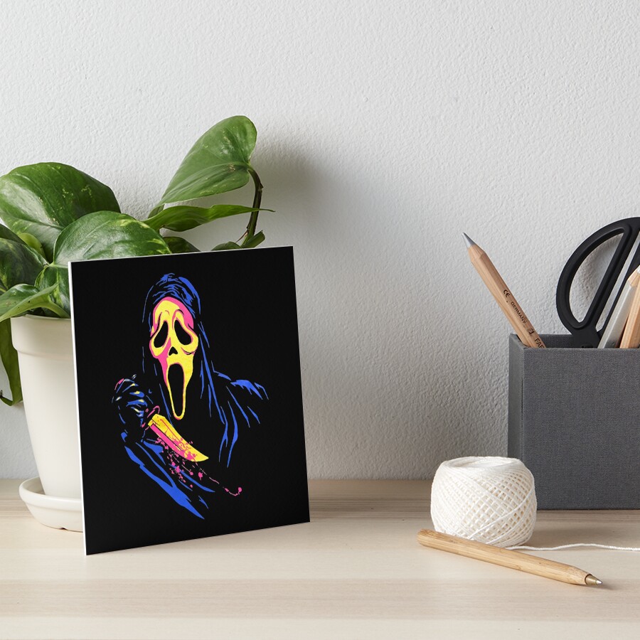 "the scream full color " Art Board Print by RonaldLangton | Redbubble