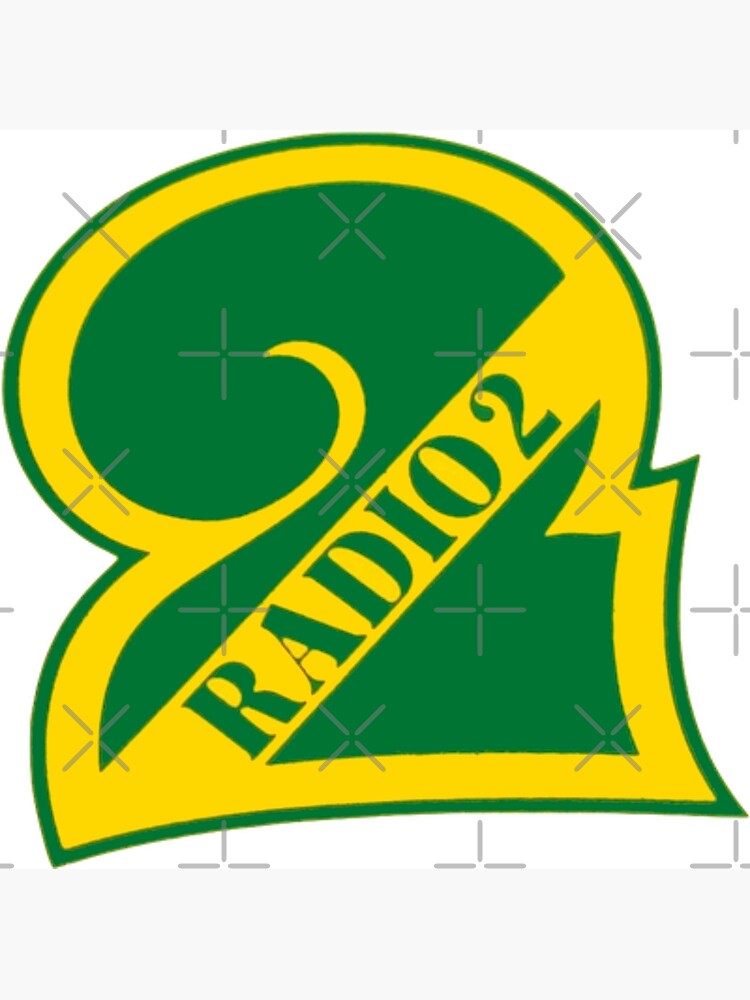 "Radio 2 Retro logo" Poster by halibutgoatramb | Redbubble