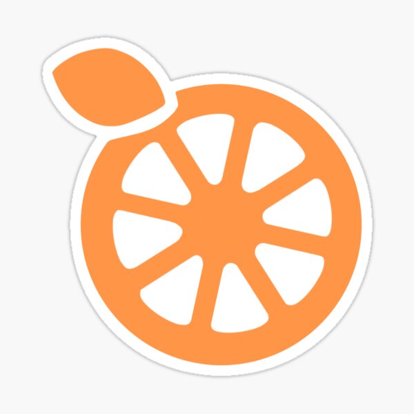 "Love Live! Sunshine!! Chika Takami Mikan Icon Symbol" Sticker for Sale ...