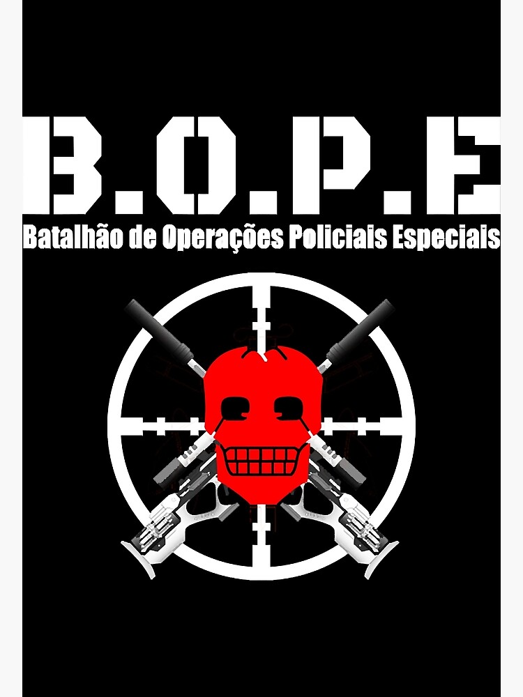 "Bope Brazil Police SWAT Special Force " Poster by NovellBrea | Redbubble