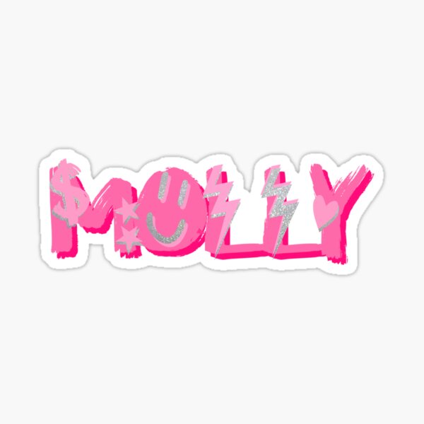 "MOLLY name" Sticker for Sale by juliasantos5 | Redbubble