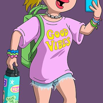 "VSCO Girl Francine" Sticker for Sale by onisam | Redbubble