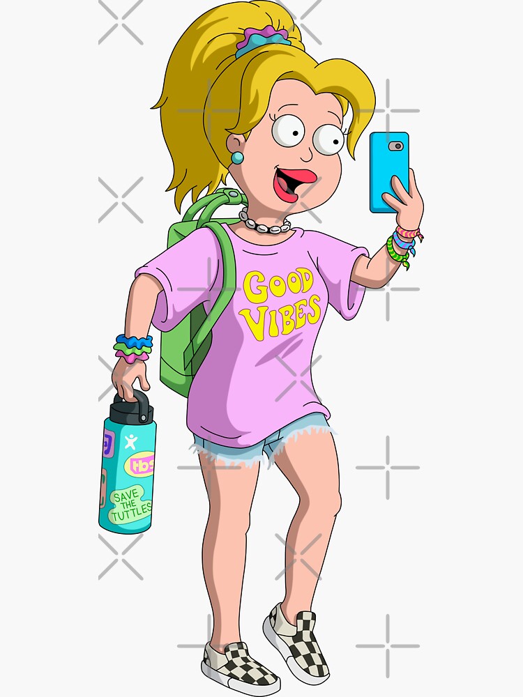 "VSCO Girl Francine" Sticker for Sale by onisam | Redbubble