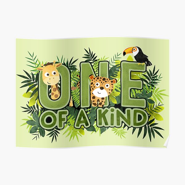 Póster «Animales de la selva bebés únicos» de viveradesign | Redbubble