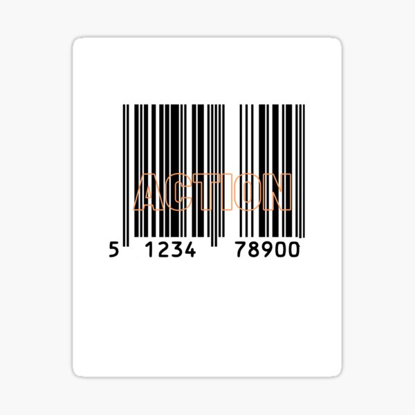 "action" Sticker for Sale by fashioncollege | Redbubble
