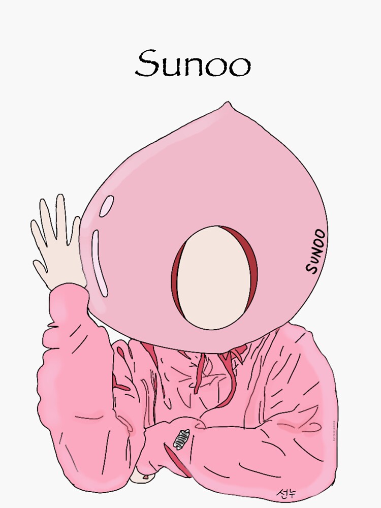 "ENHYPEN (peach // sunoo)" Sticker for Sale by starzling | Redbubble