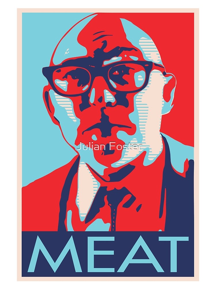 "The God of Meat" Art Print for Sale by ramosecco | Redbubble