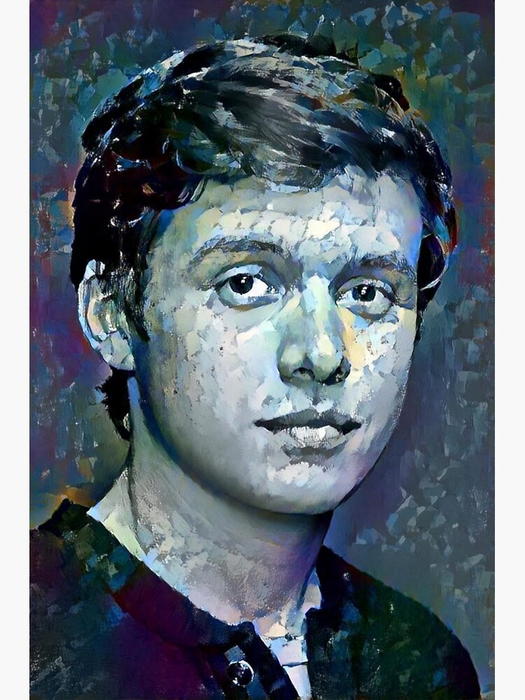 "Nick Robinson Portrait" Poster by saintiro | Redbubble