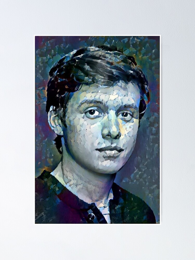 "Nick Robinson Portrait" Poster by saintiro | Redbubble