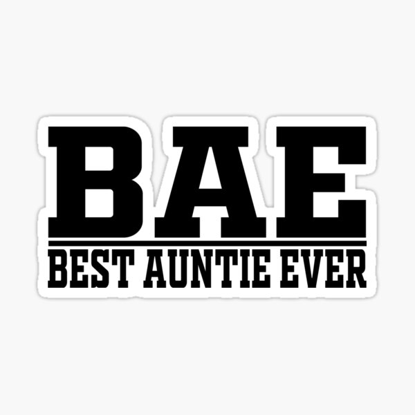 "BAE Design" Sticker for Sale by fheijnen9 | Redbubble