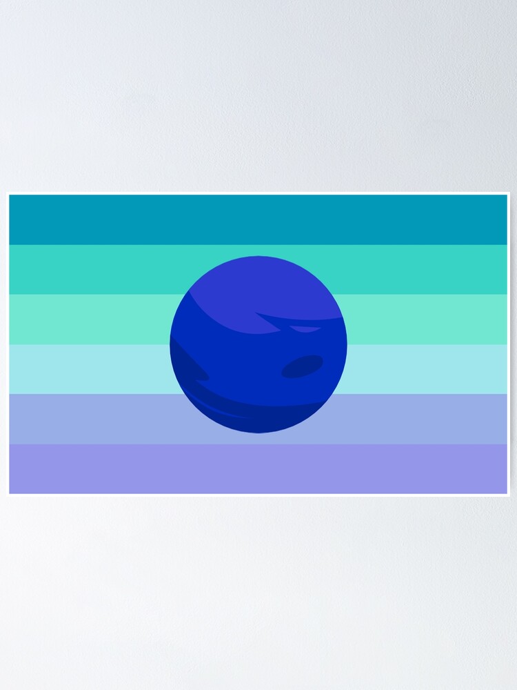 "Neptunic Sexuality Pride Flag" Poster by FallenFeline | Redbubble