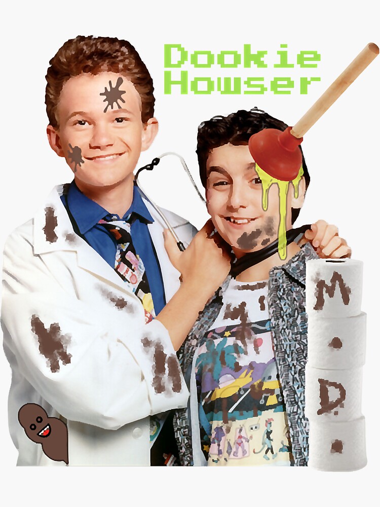 "Dookie Howser MD " Sticker for Sale by BlytheKafer | Redbubble