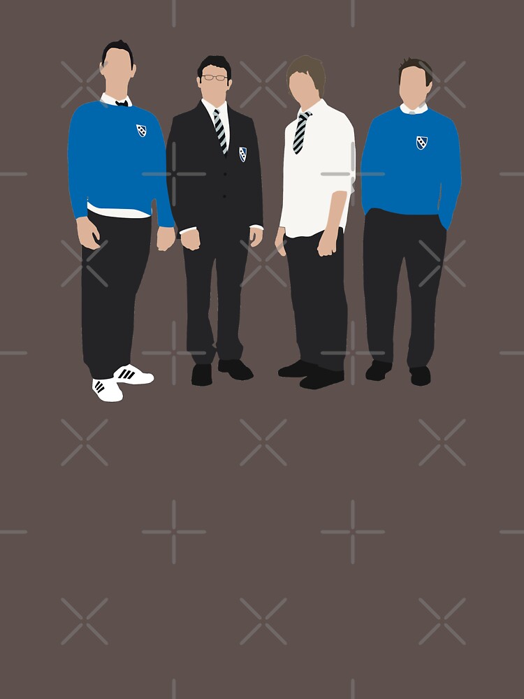 "The Inbetweeners" T-shirt for Sale by art-fox | Redbubble | the ...
