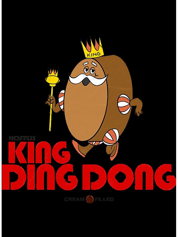 "King Ding Dong (Cream Filled) - Slight Distress " Poster for Sale by ...