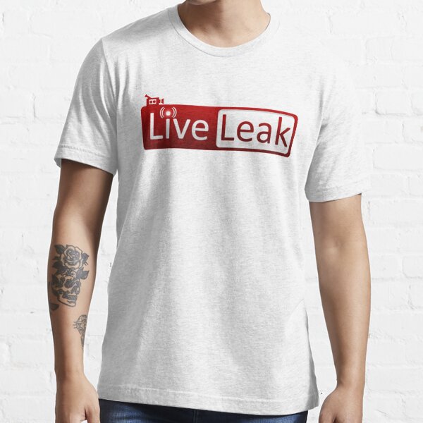 "Live Leak Website fan logo" T-shirt for Sale by Karibubble | Redbubble ...