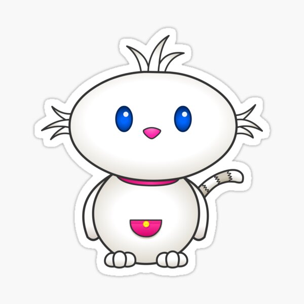 "Yuriko-chan" Sticker for Sale by frozenfa | Redbubble