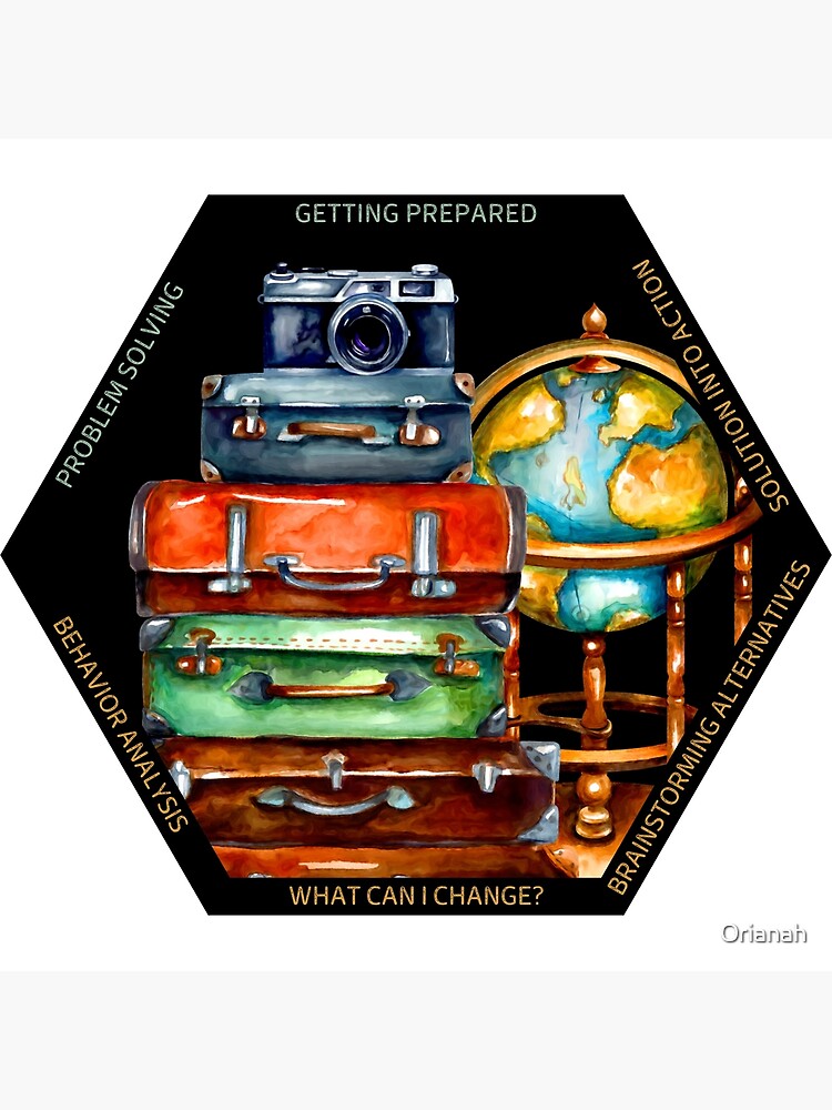 "Emotion Regulation DBT skills practice: Problem Solving. The Hexagon ...