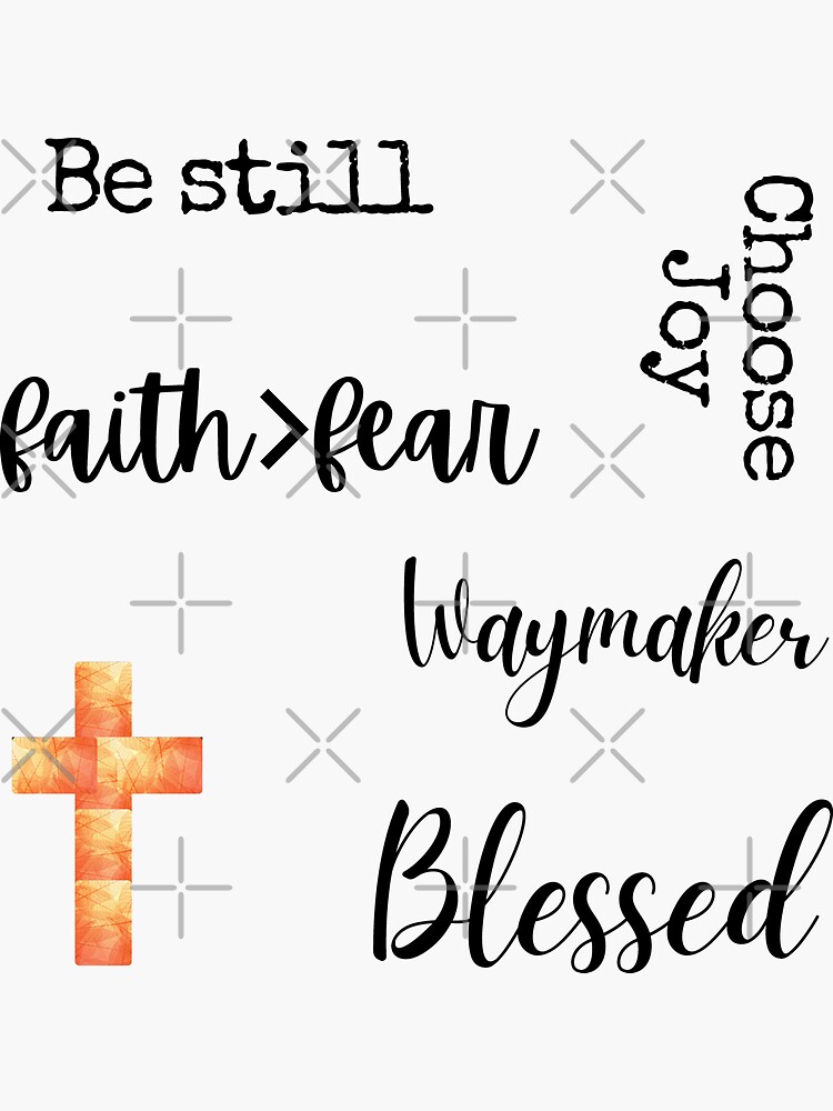 "Christian sticker pack" Sticker for Sale by Dankio | Redbubble