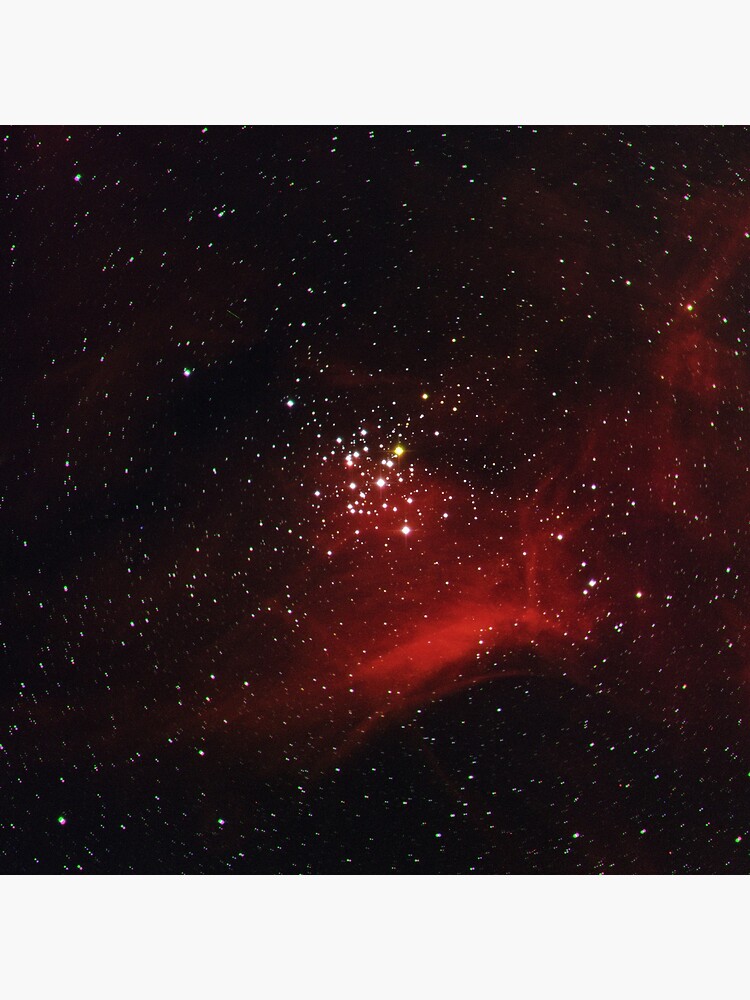 "Star cluster NGC 3293 (astronomical background)" Poster for Sale by ...