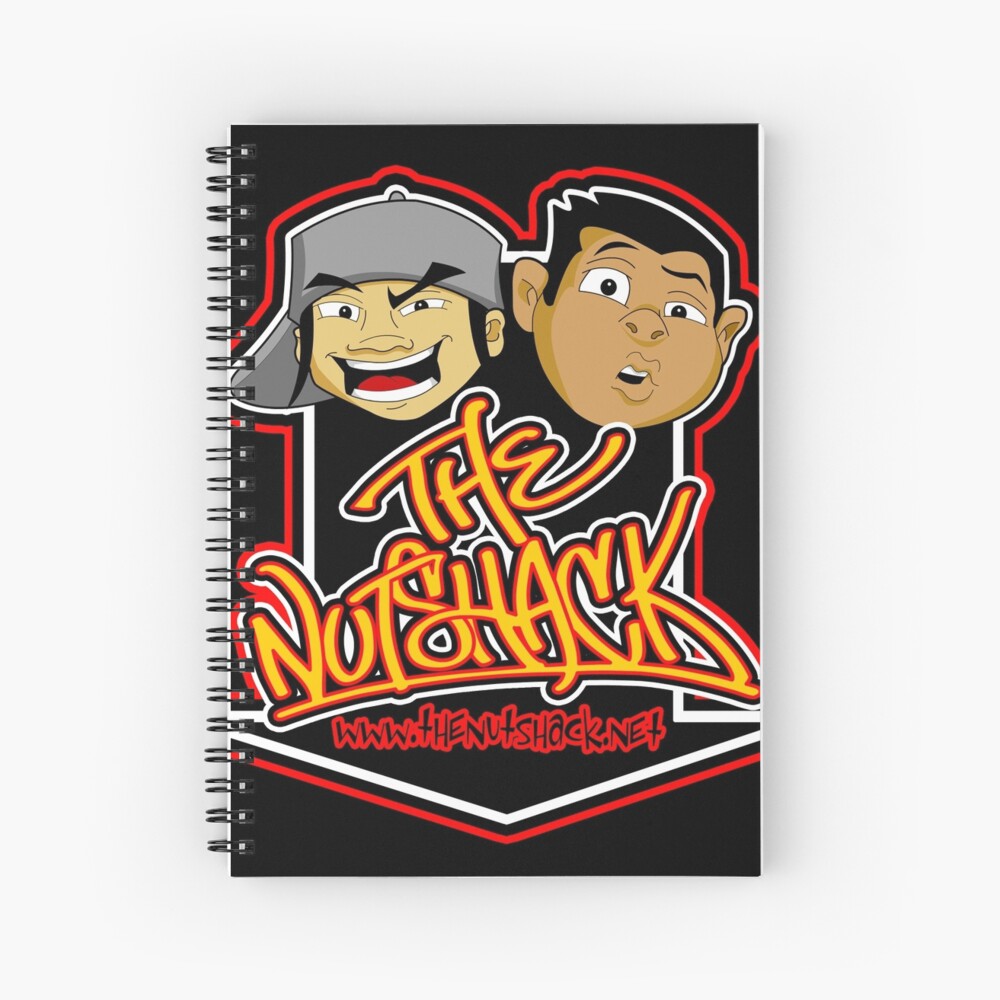 "The Nutshack Logo t-shirt(other products included)" Spiral Notebook by ...