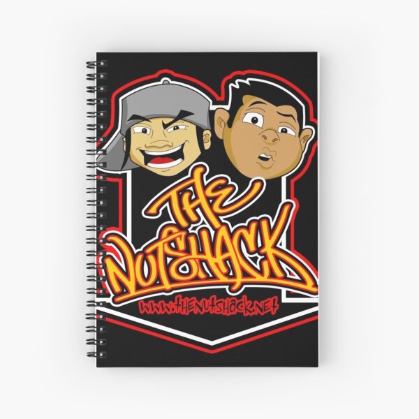 "The Nutshack Logo t-shirt(other products included)" Spiral Notebook by ...