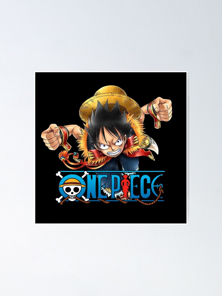 "one piece logo" Poster for Sale by freeanddesign | Redbubble