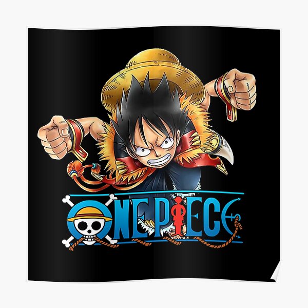 "one piece logo" Poster for Sale by freeanddesign | Redbubble