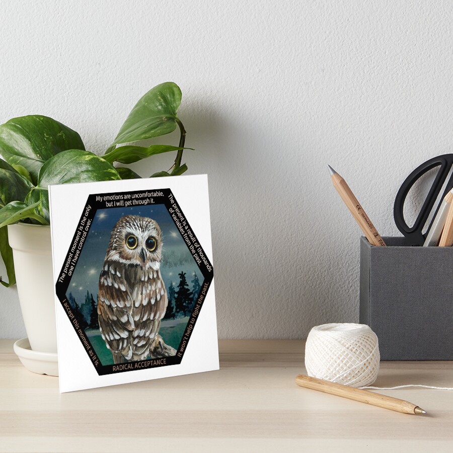 "Distress Tolerance DBT skills practice: Radical Acceptance Coping ...