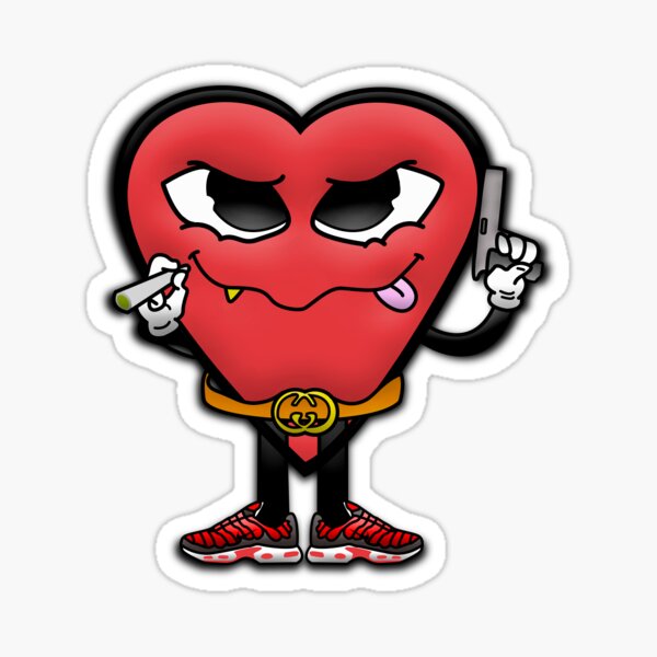 "LMDA" Sticker for Sale by basykwear | Redbubble