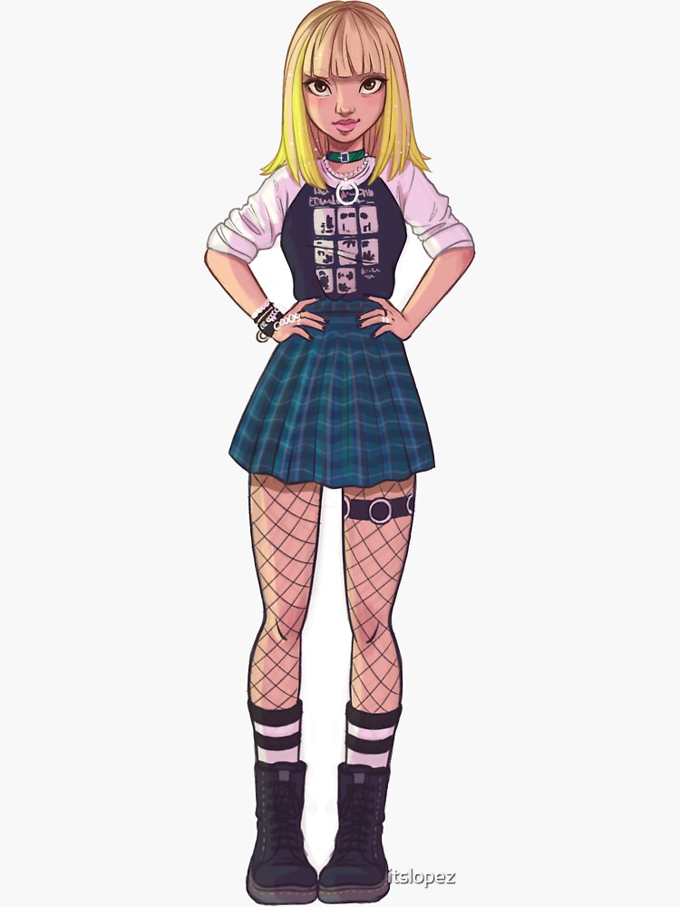 "Lisa" Sticker by itslopez | Redbubble