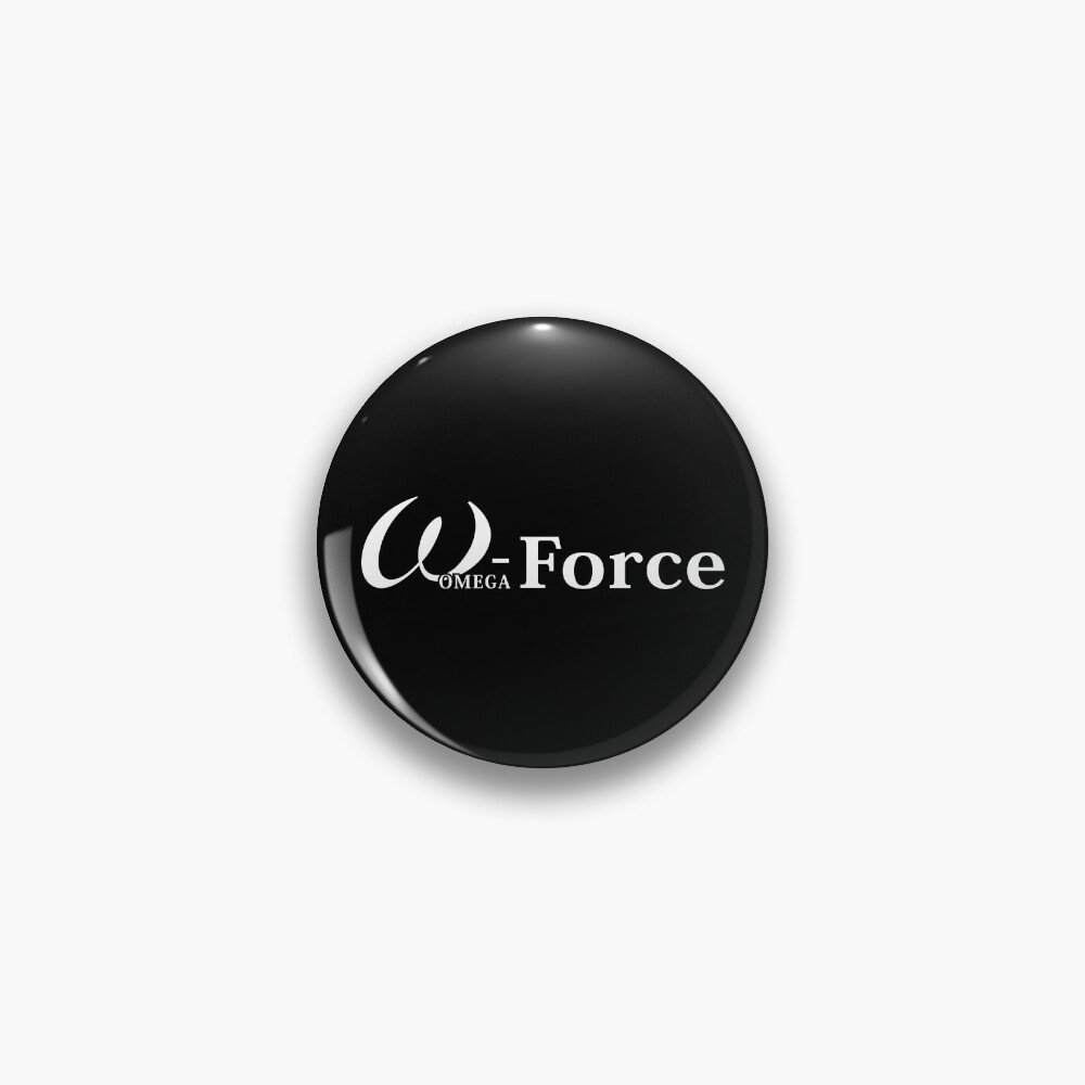 "Omega Force (オメガフォース) Logo" Pin for Sale by RubenCRM | Redbubble