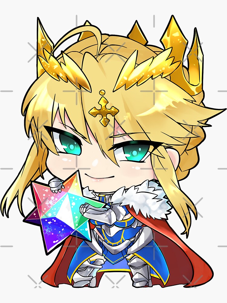 "Artoria Pendragon LANCER" Sticker by pvcparfait | Redbubble