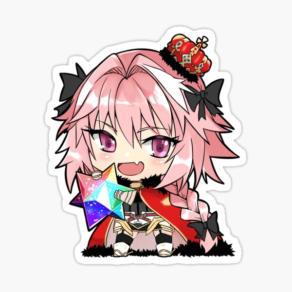 "Astolfo" Sticker for Sale by pvcparfait | Redbubble