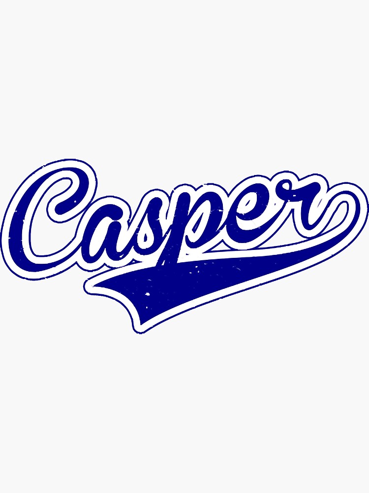 "I Love Casper " Sticker for Sale by EasterJohnson | Redbubble