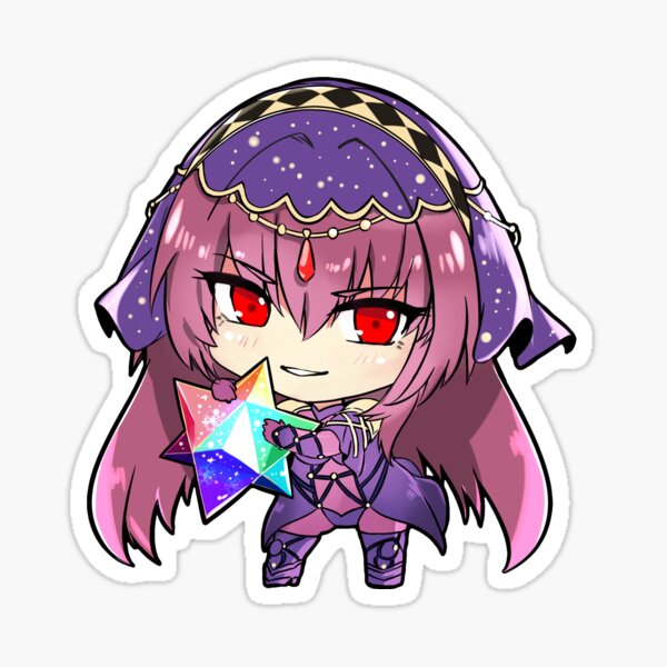 "Scathach" Sticker by pvcparfait | Redbubble