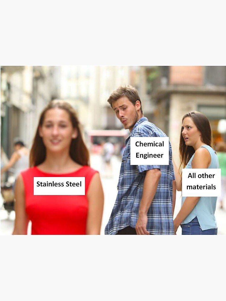 "Chemical Engineering Materials Meme Sticker" Sticker for Sale by ...