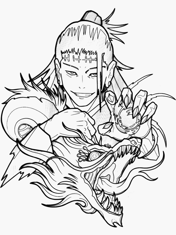 "Geto Suguru Essential " Sticker for Sale by SkylerLu553 | Redbubble