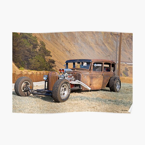 "Long n' Lean Dodge Rat Machine II" Poster by DaveKoontz | Redbubble