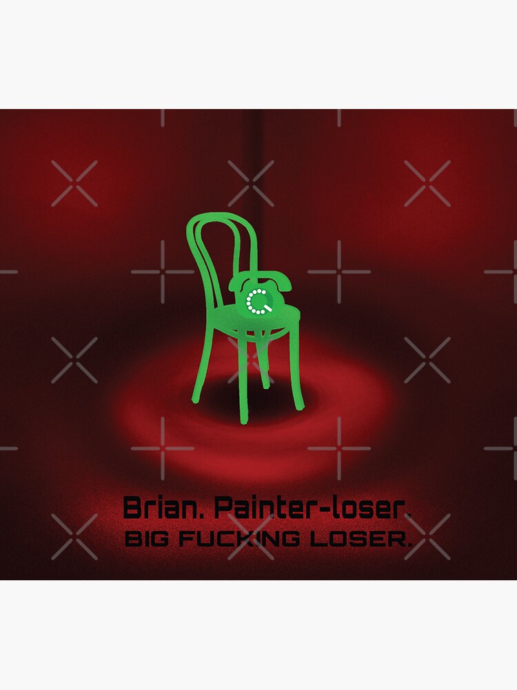 "Spaced TV show, Brian Topp, Painter Loser, Big Loser, Art Installation ...