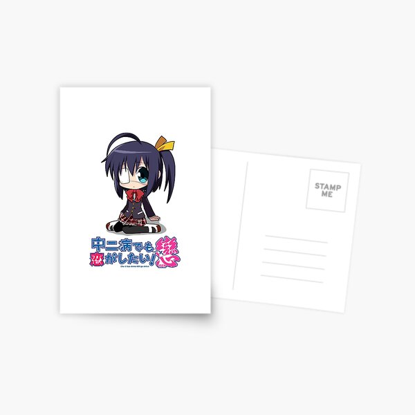 "Rikka Takanashi Chibi Cute - Love Chunibyo Anime Art " Postcard by ...