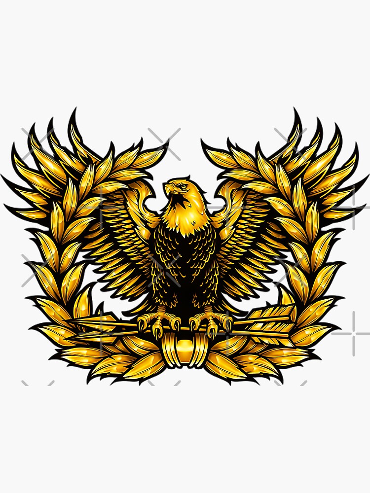 "Warrant Officer StickerWarrant Officer Rising Eagle Sticker " Sticker ...