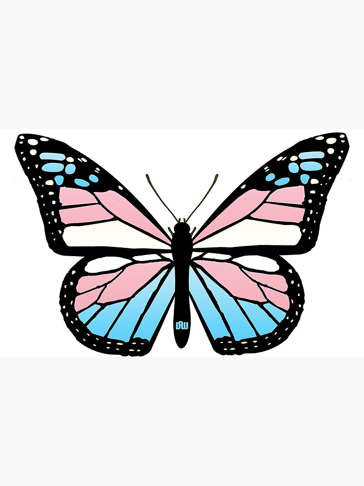 "Trans Monarch Butterfly" Poster by DAWolfe | Redbubble