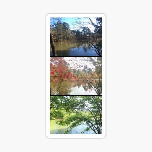 "Seasons change" Sticker for Sale by beccajean1 | Redbubble