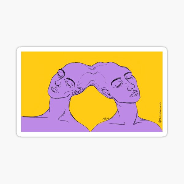 "Connection" Sticker for Sale by megustaelarrrte | Redbubble
