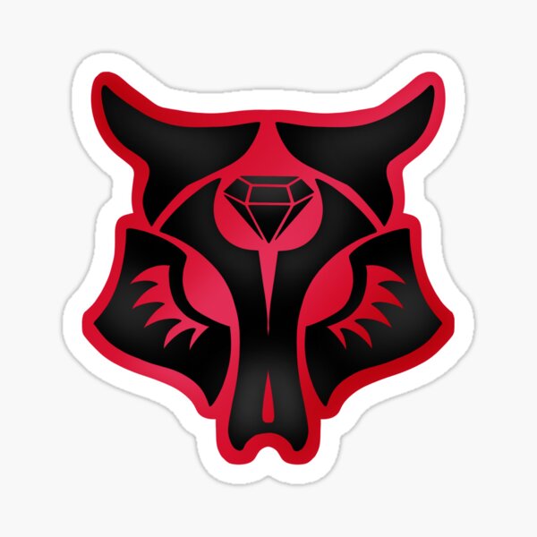 "WOLFPACK logo" Sticker for Sale by iBlondiiee | Redbubble